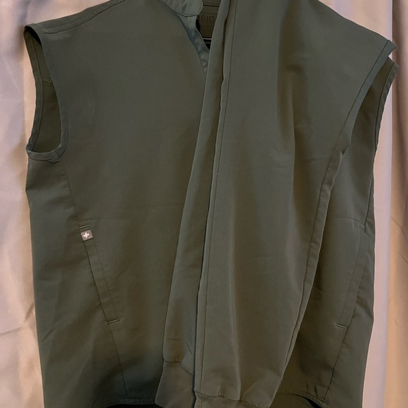 Figs | Tops | Figs Womens Green Vest | Poshmark